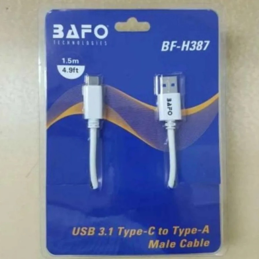 สาย Usb 3.1 Type C Bafo BF H387 1.5 เมตร | Shopee Thailand