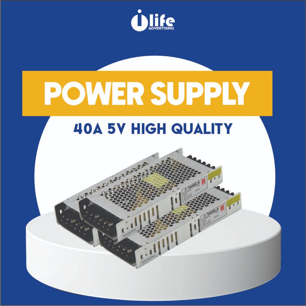 พาวเวอร์ซัพพลาย / PSU Slim 40A 5V videotron คุณภาพสูง | Shopee Thailand