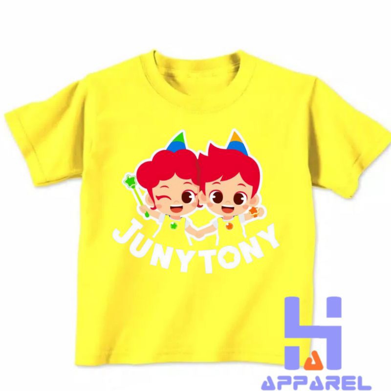 เสื ้ อยืดเด ็ ก Juny TONY | Shopee Thailand