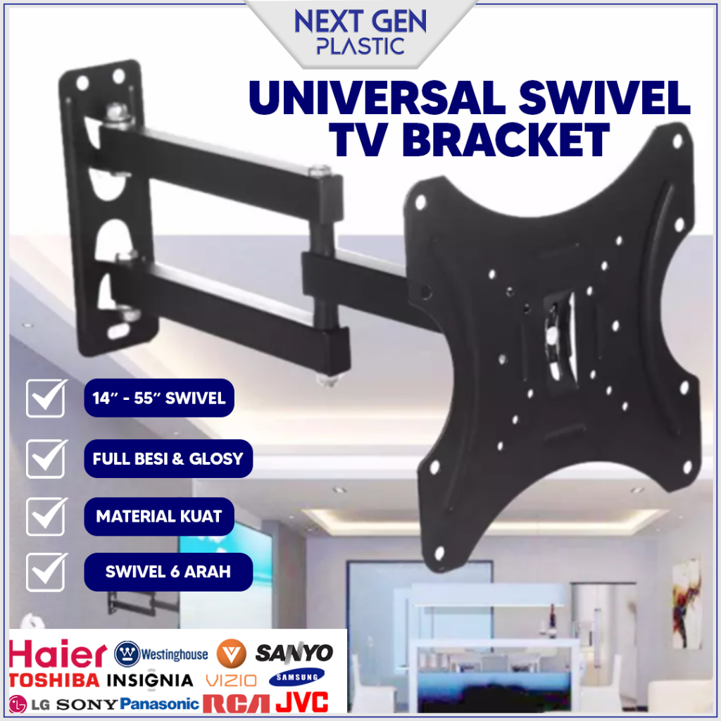 Led TV SWIVEL BRACKET 14 17 19 20 22 24 27 32 40 43 นิ้ว Universal ...