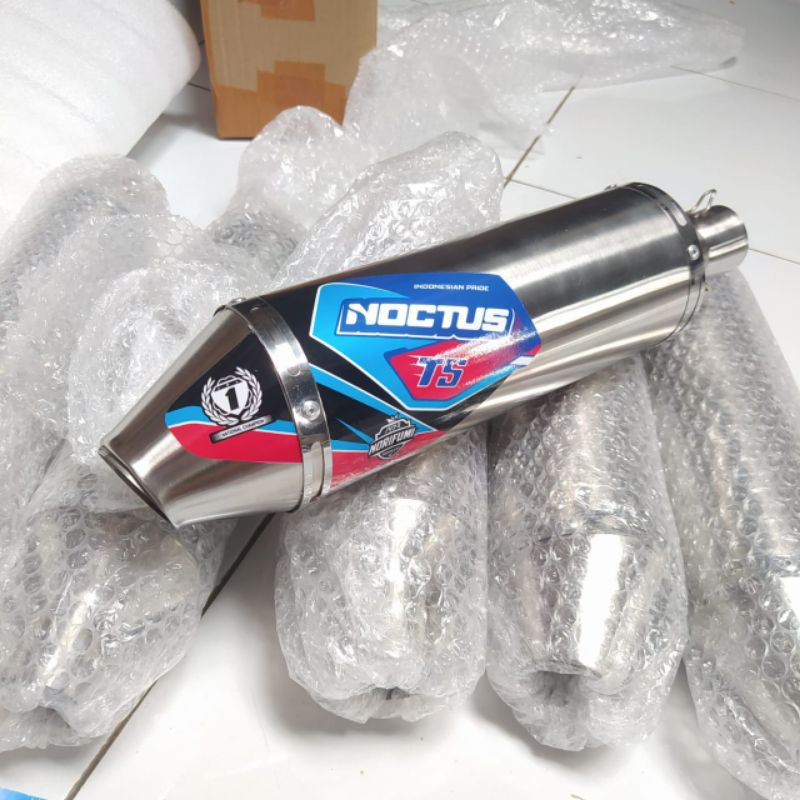 ท่อไอเสีย Nori ทางเข้า 38 มม. noktu เฉพาะ klx crf xtz ทรงกรวย | Shopee Thailand