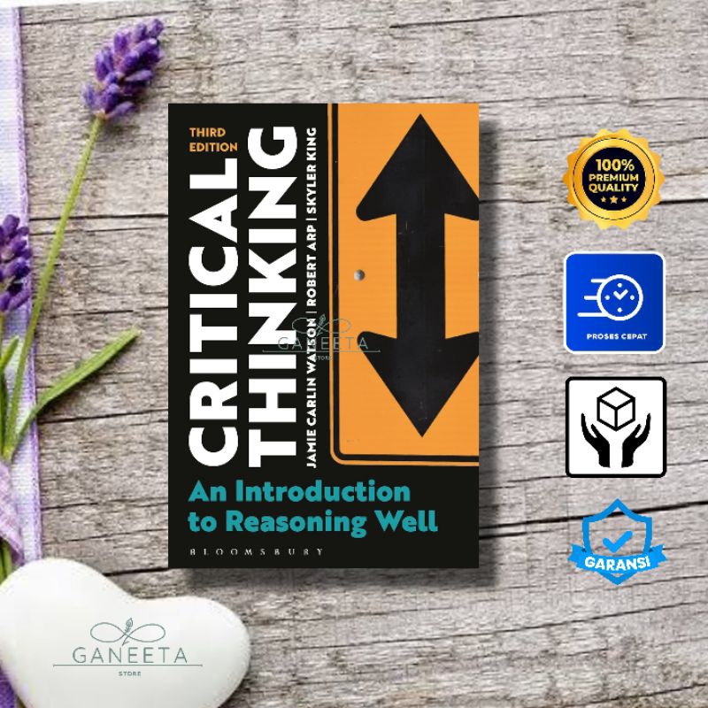 [ ปกแข ็ ง ] Critical Thinking An Introduction To Reasoning Well Third ...