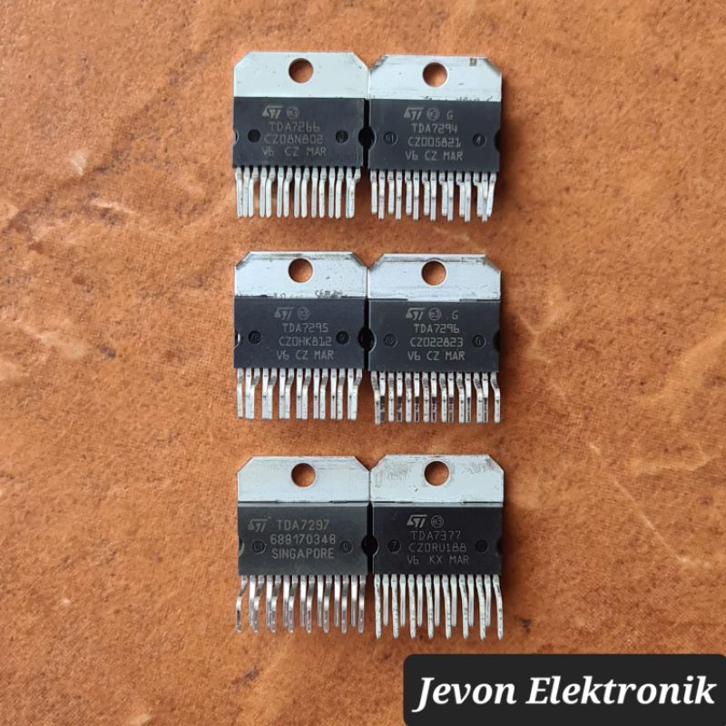 Ic ทรานซิสเตอร์ TDA 7266 7294 7295 7296 7797 7377 Original ST TDA7266 ...