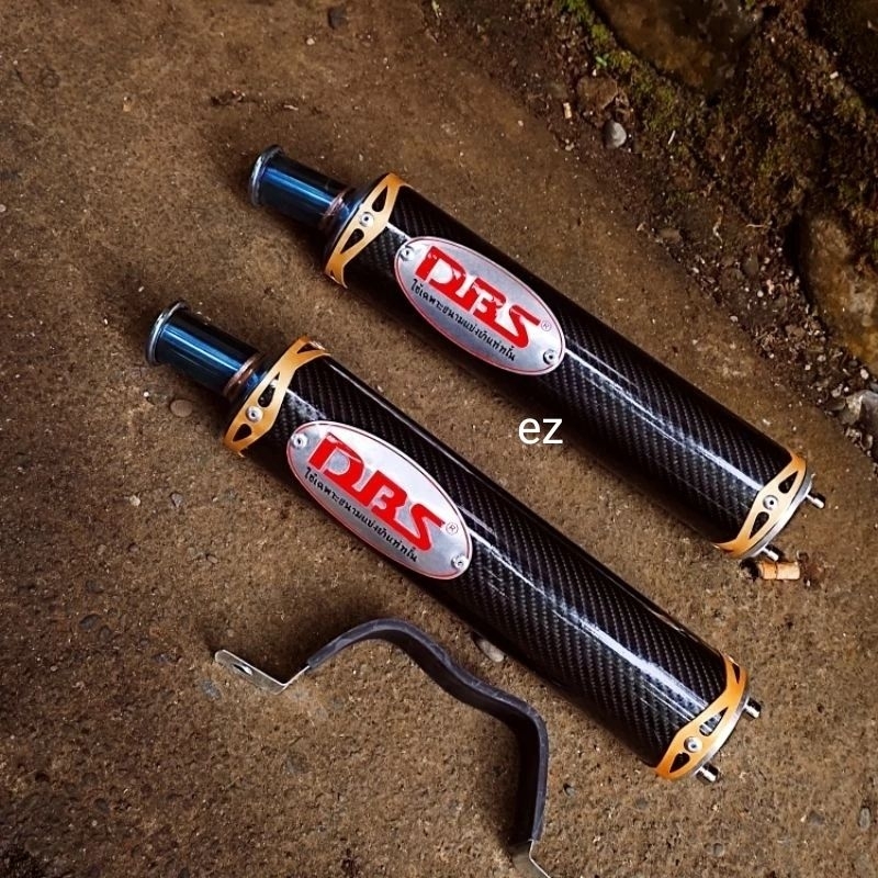 ท ่ อไอเสีย Ninja Canister DBS Blue Tip Tube R RR Sa KR 150 DBS Carbon ...