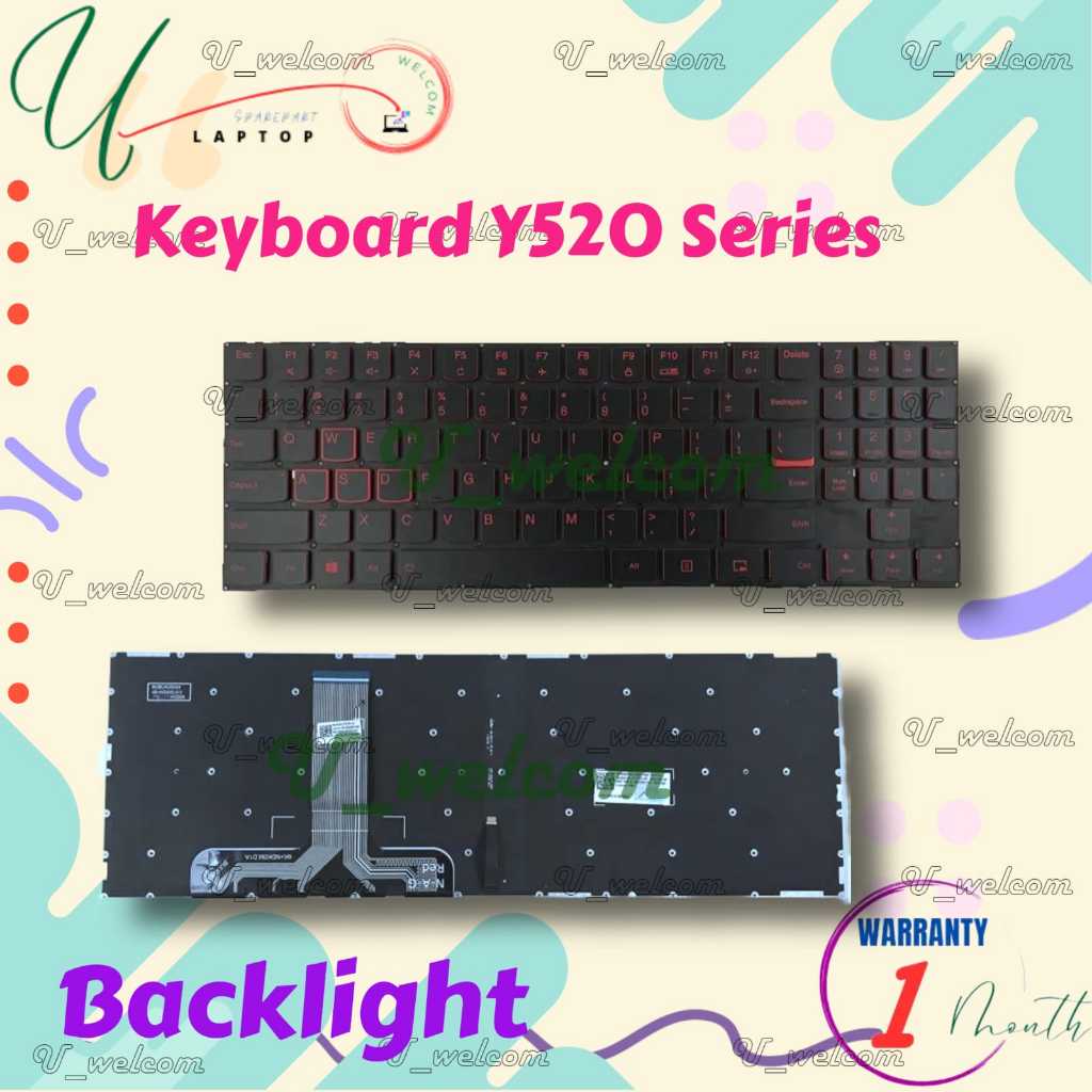 คีย์บอร์ด Legion Y720 Y520 Series Y520-15IKBN | Shopee Thailand