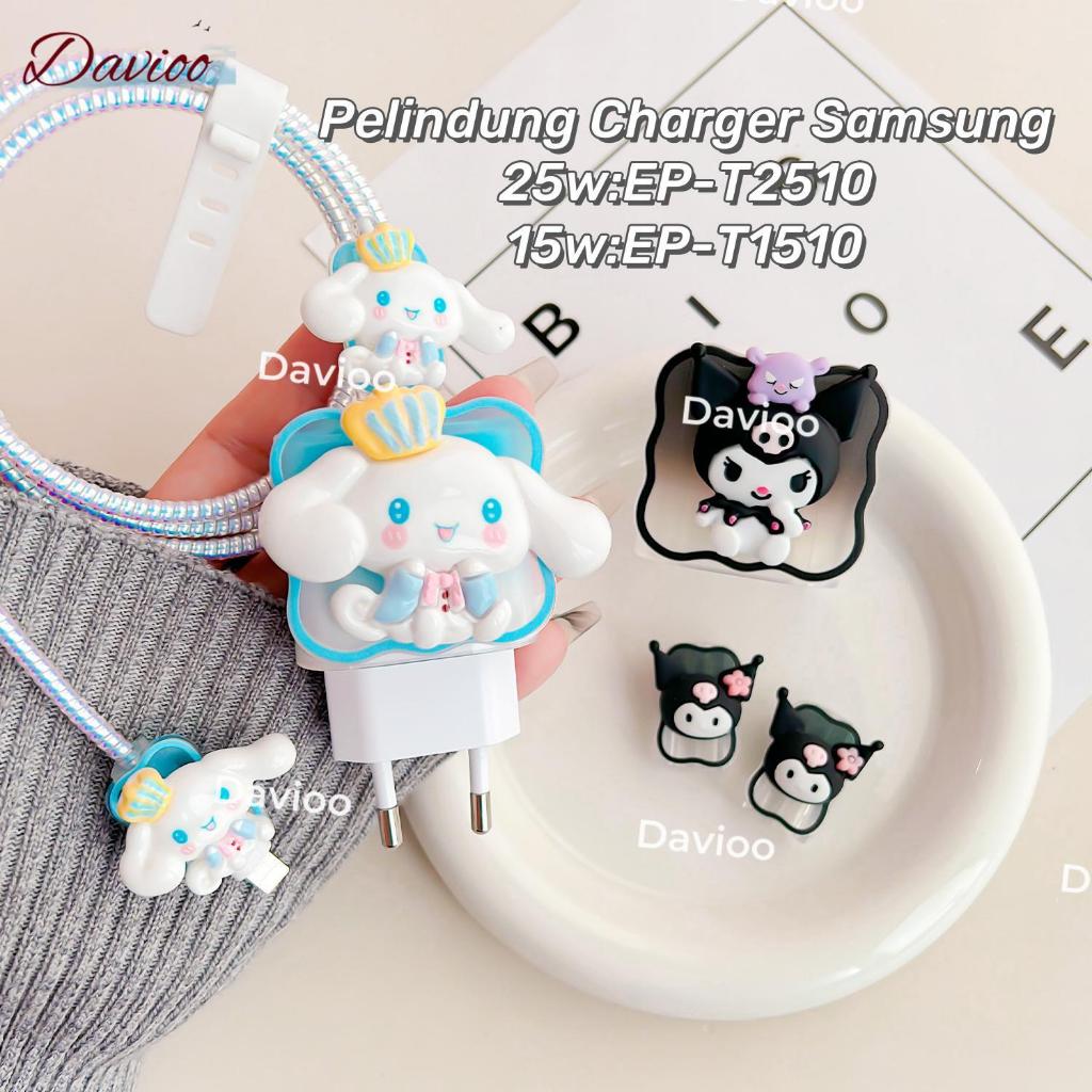 Samsung25w/15w-model:ep-t2510/ EP-T1510 Charger Protector น่ารักการ์ตูน ...