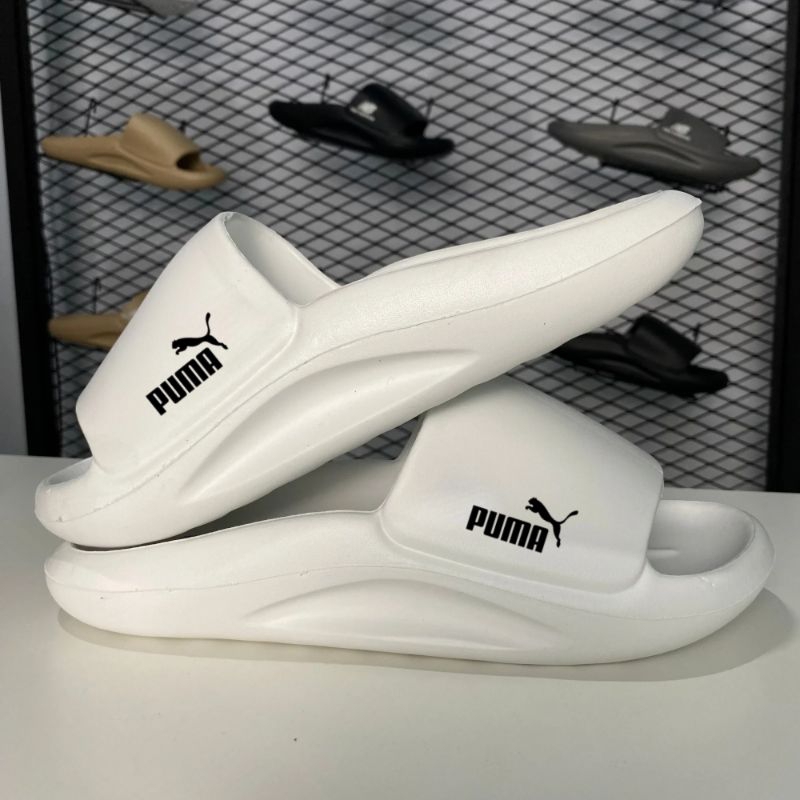 Puma slop Sandals For Men สปอร์ตยาง eva phylon yeezy | Shopee Thailand