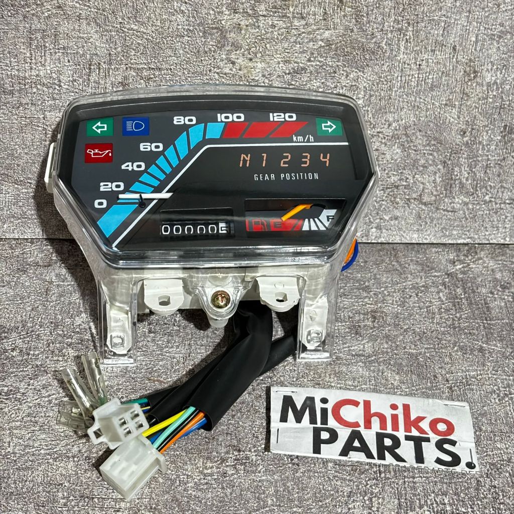 Speedometer Kilometer Assy RC100 Spirit DK New Bravo Jet Cooled RC 100 ...