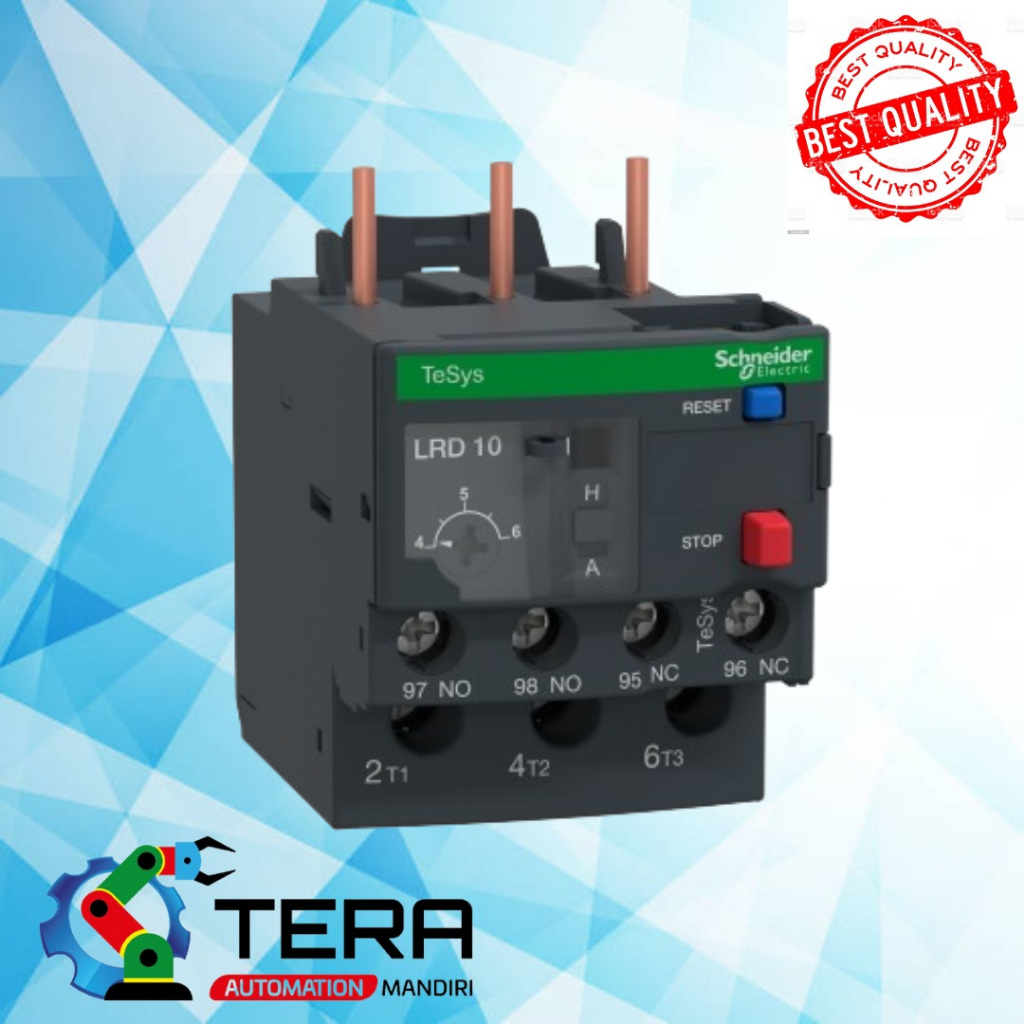 Schneider THERMAL OVERLOAD RELAY LRD10 LRD 10 4-6A ต้นฉบับ | Shopee ...