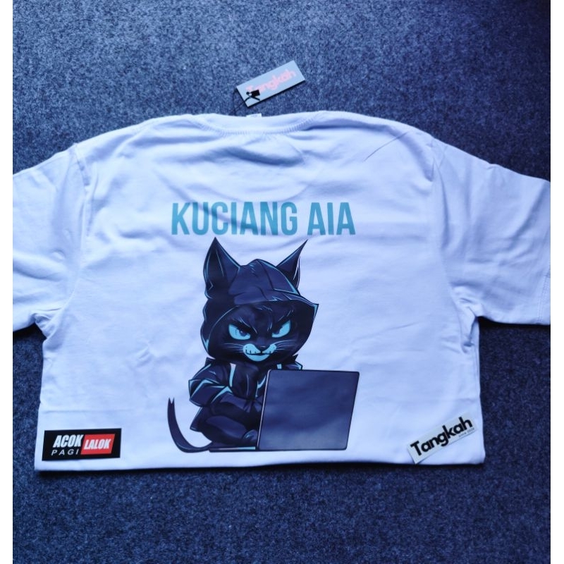 เสื้อยืด MINANG DISTRO ใหม่ล่าสุดฟรีสติกเกอร์ "KUCIANG AIA" เสื้อยืด ...