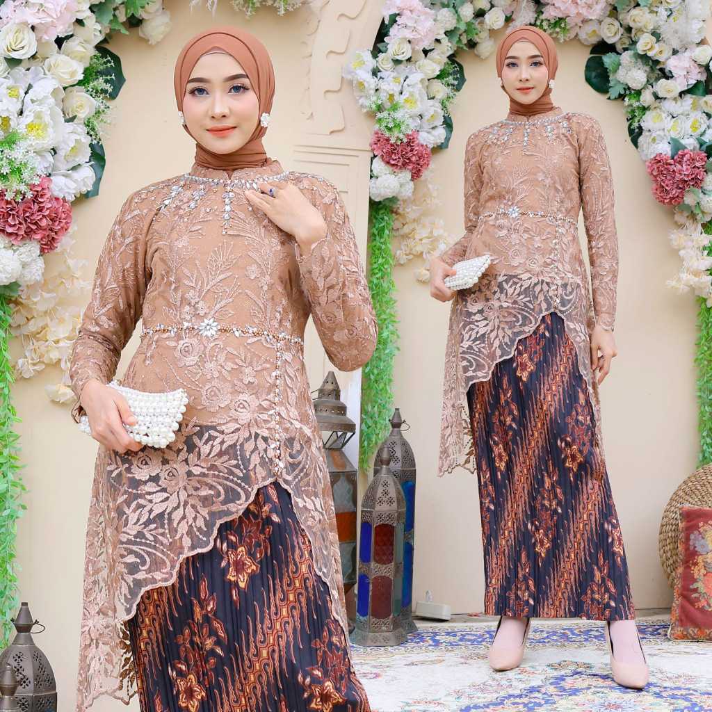 เสื้อคลุม Kojora Kebaya | ออโรร่าเคบายา | ชุดแต่งงานรับปริญญาสําหรับ ...