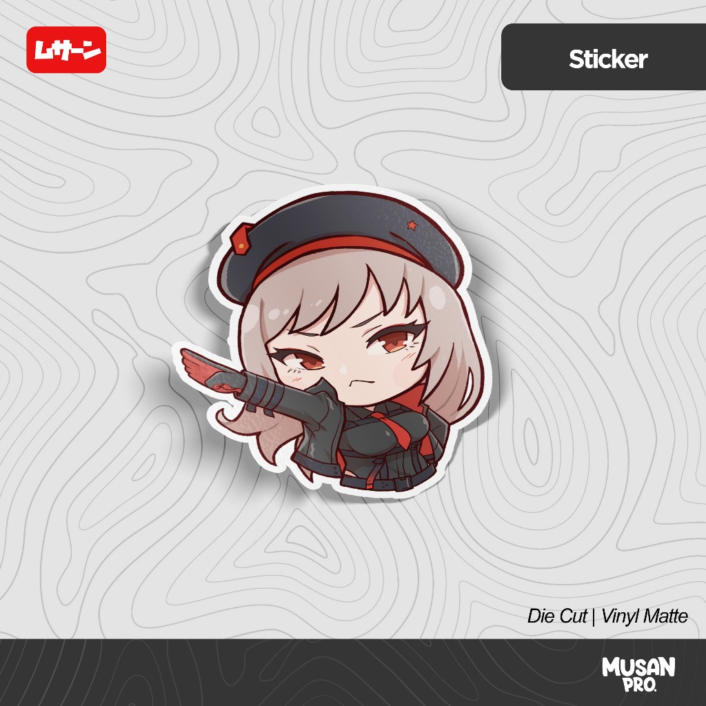 สติ๊กเกอร์ NIKKE - Rapi - Laplace - Nihilister - หมวกกันน็อค - Modernia ...