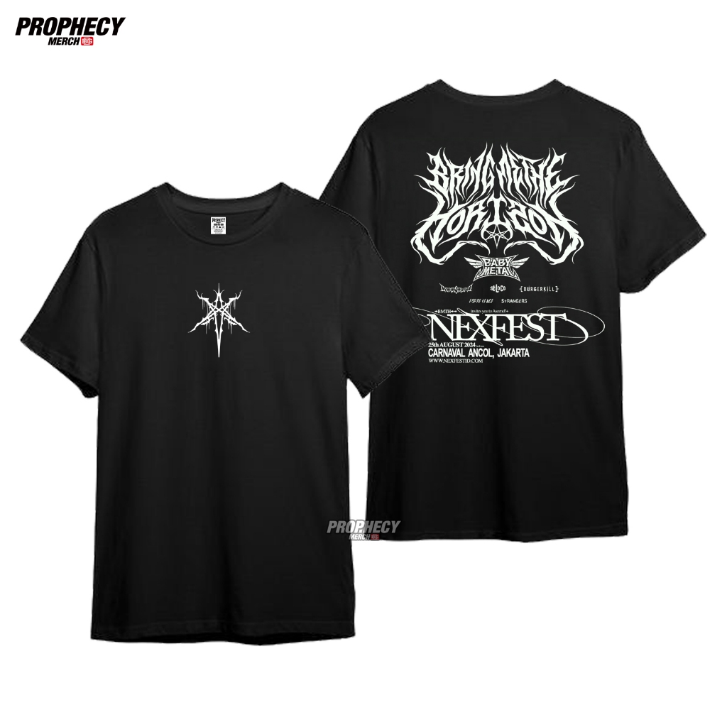 ผ้าฝ้าย COMBED 24S/KAOS MUSIC BAND BMTH NEXFEST/KAOS BAND/KAOS/KAOS ...