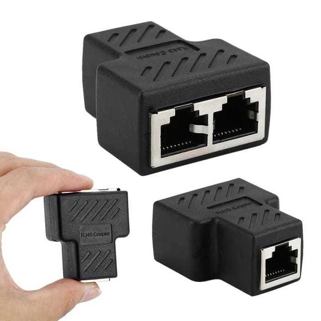 สินค้าใหม่ Hub Spliter RJ45 LAN Ethernet Network Connector Splitter ...