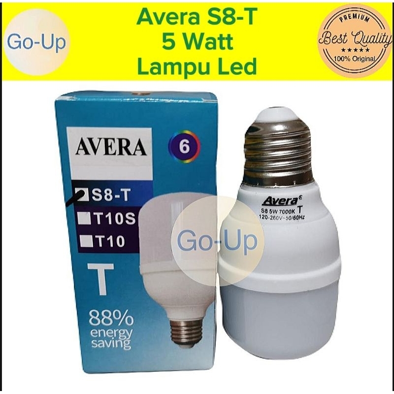 Putih หลอดไฟ Led Avera S8-T 5W หลอดไฟ Led 5W สีขาว สีขาว Super Bright ขายส่ง | Shopee Thailand