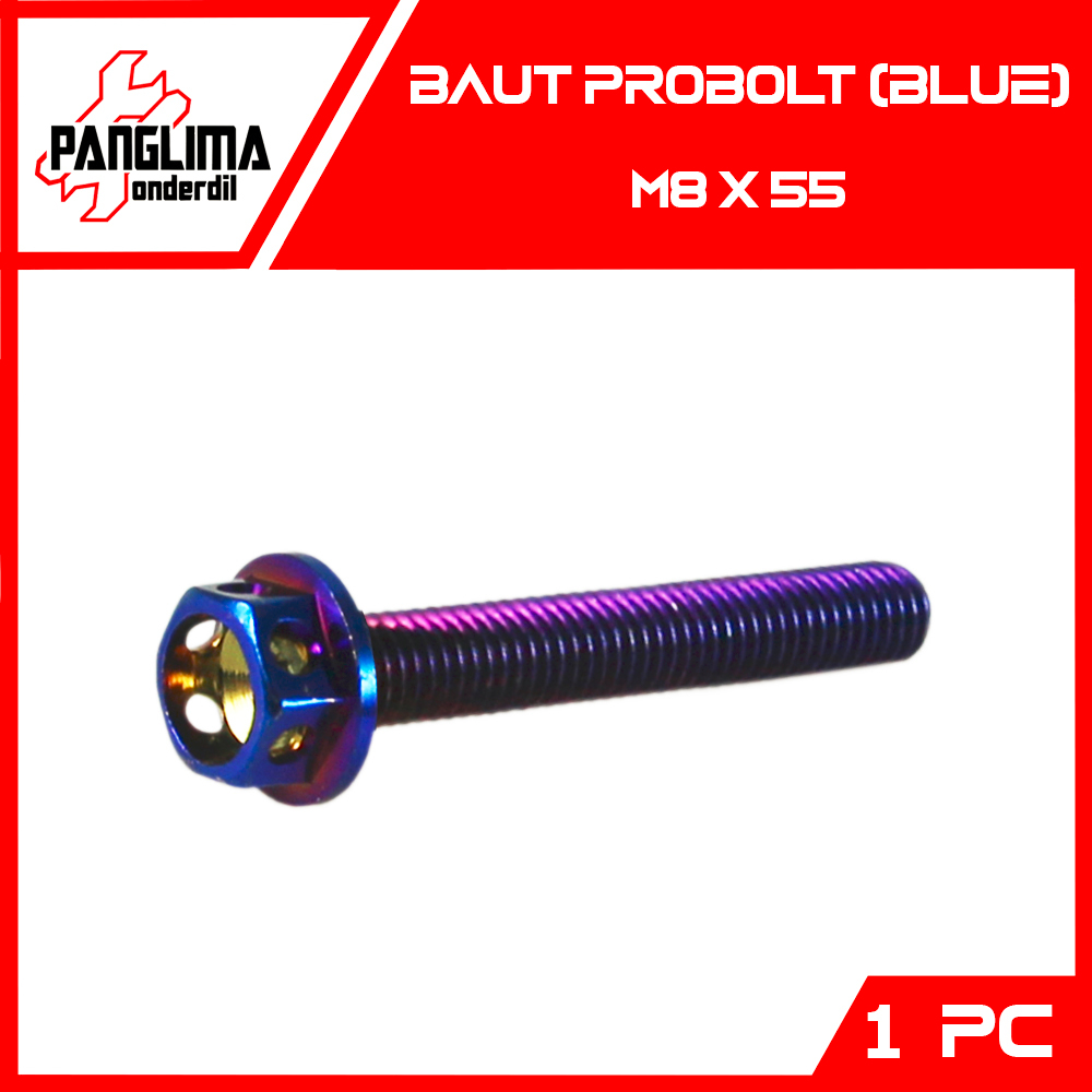 Probolt Flower Bolt M8x55-8x55-8 x 55 Dart 12 Blue-Blue Baud Pro Bolt ...