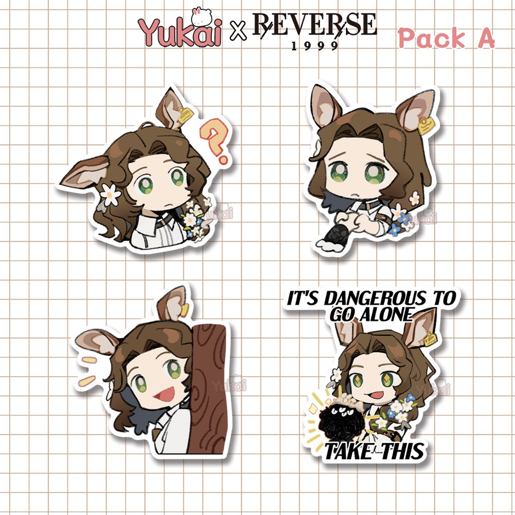 Jessica Reverse 1999 สติ๊กเกอร์แพ็คพรีเมี่ยม, สติ๊กเกอร์อนิเมะกันน้ํา ...