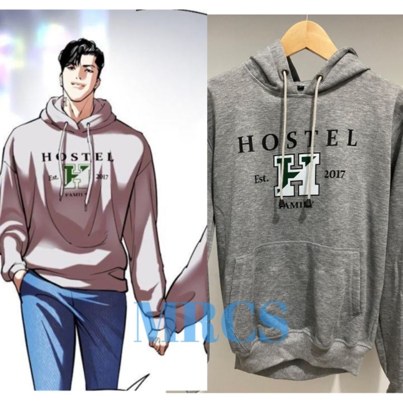 เสื้อฮู้ด ลูกเรือโฮสเทล ใหม่ manhwa lookism/hoodie Jacket lookism ...