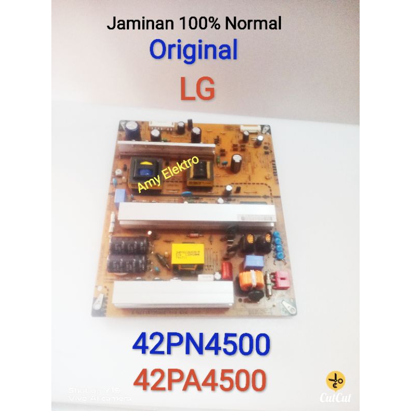 Psu Powersuuplai Regulator แหล่งจ่ายไฟ lg Plasma 42PN4500 42PA4500 ...
