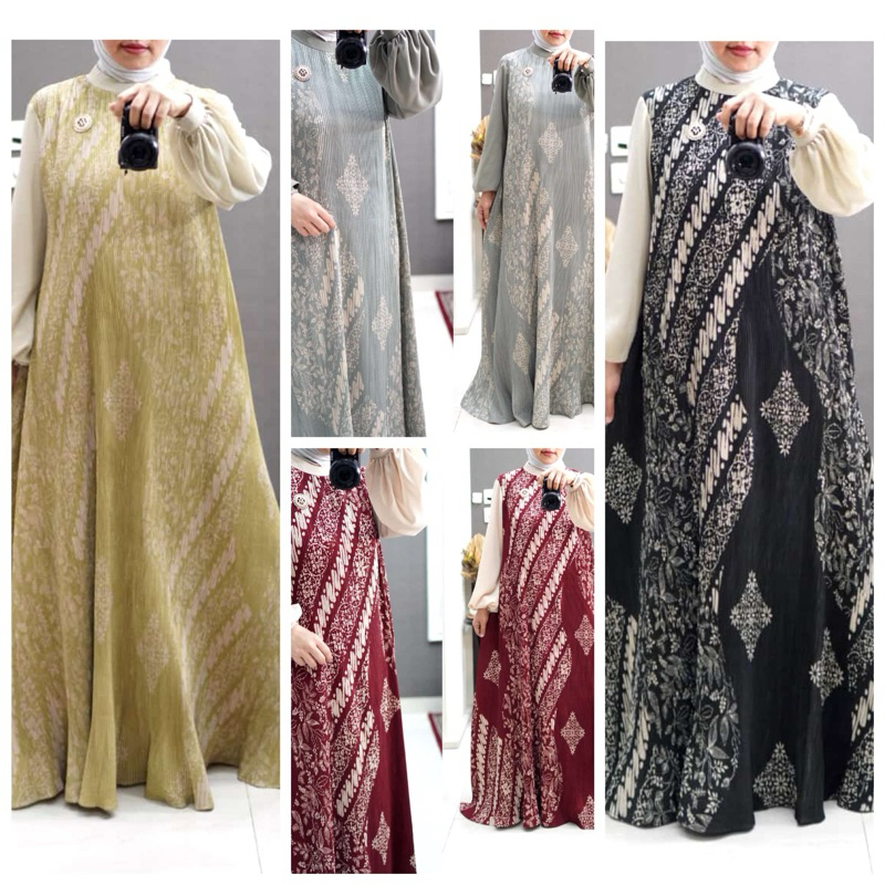 Aurora Dress by Amori Design คําเชิญปาร์ตี้ Gamis coco เรียบง่ายที่สวย ...