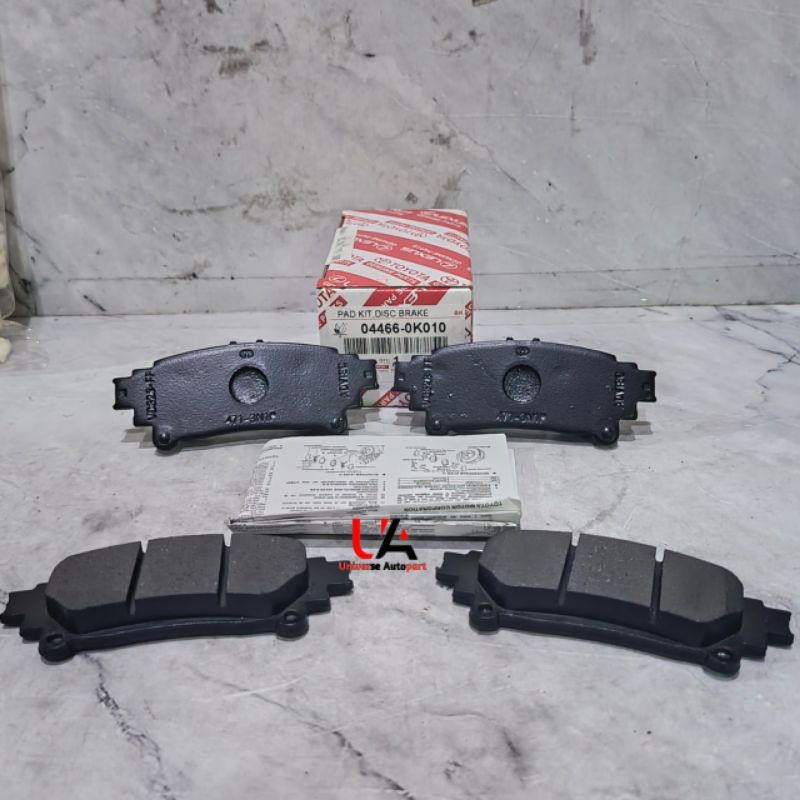 ผ้าเบรค - ผ้าเบรคหลัง Fortuner Vrz 2016 Upp OEM 04466-0K010 | Shopee ...