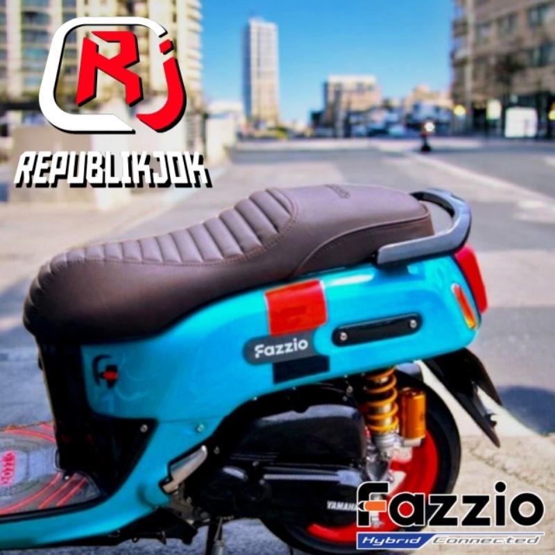 Fazzio Caferacer เบาะหนังพรีเมี่ยม | Shopee Thailand