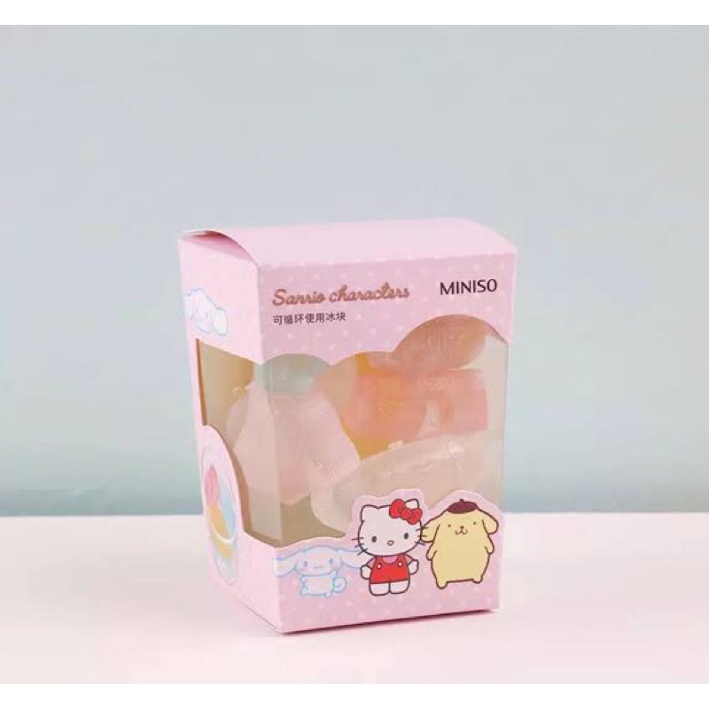 Miniso Sanrio & Mickey Mouse Ice Cube ใช้ซ้ําได้ Ice 12 ชิ้น / ก้อน ...