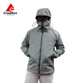 Credifox Adventure - Gorpcore Mountain Jacket นักปีนเขา Series Taslan ...