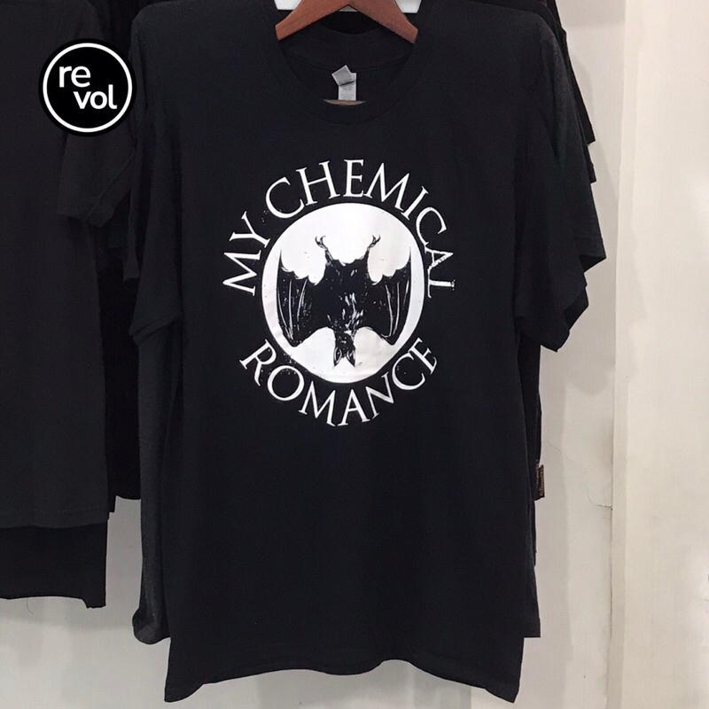 Kaos BAND OFFICIAL MY CHEMICAL ROMANCE - BAT (ORIGINAL MERCHANDISE ...