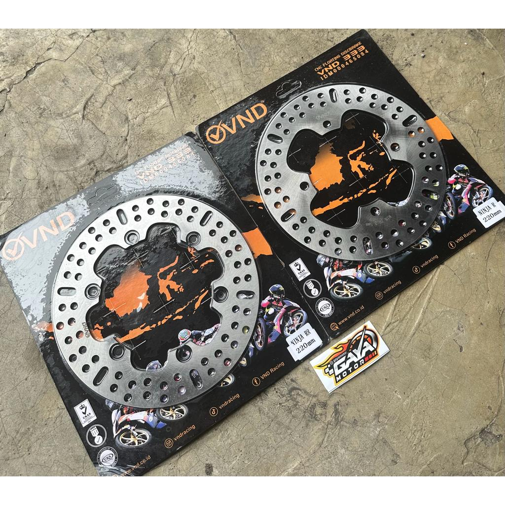 แผ่นดิสก์ด้านหลัง vnd 333 ninja rr old disk Disc vnd ninja rr new NMAX ...