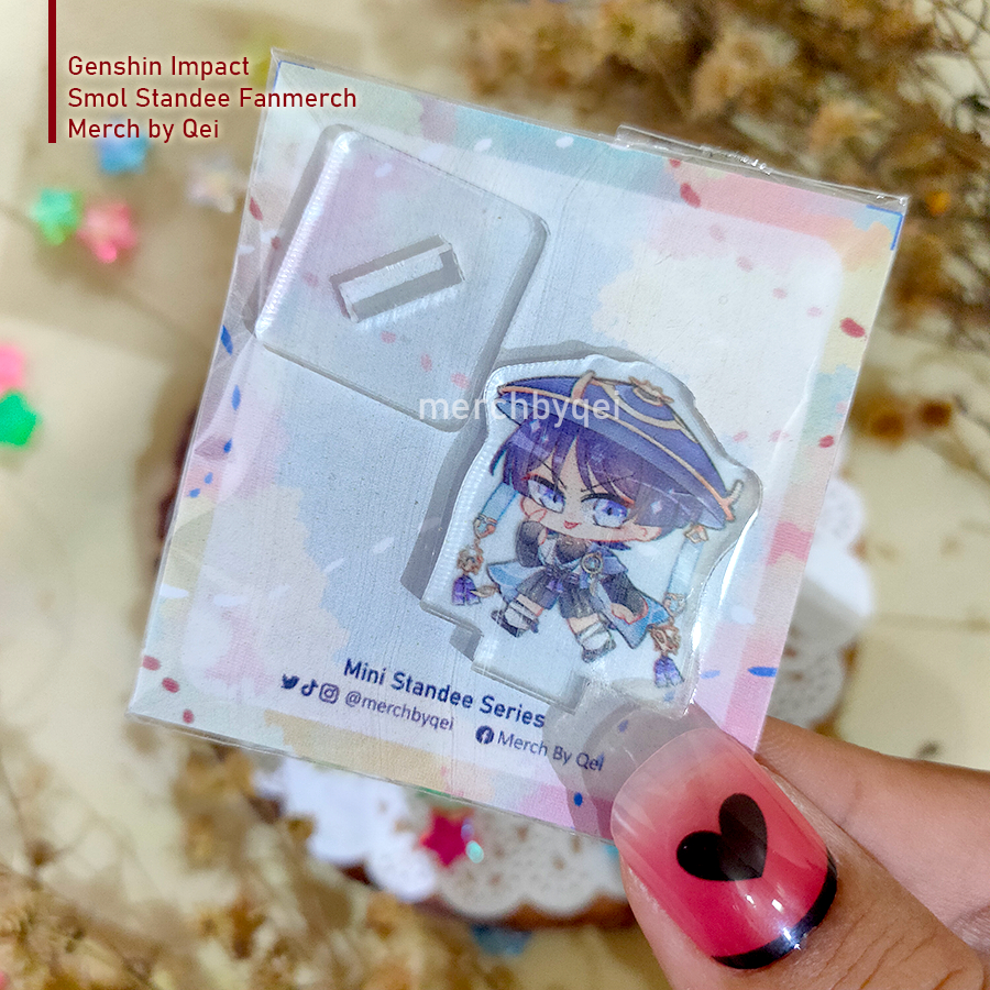 Standee Mini (Standee Kutu) Genshin Impact Fanart Merchandise - MERCH ...