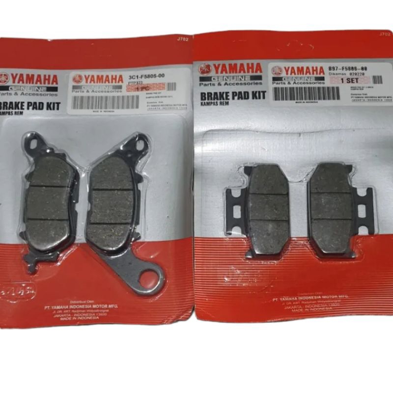 Yamaha R15 V3 VIXION R MT 15 XSR 155 B97+3C1 FRONT REAR BRAKE CAMP ...