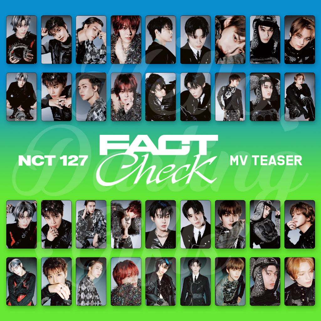 โฟโต้การ์ด Nct 127 Fact Check MV Teaser OT9 ไม่เป็นทางการ. | Shopee ...