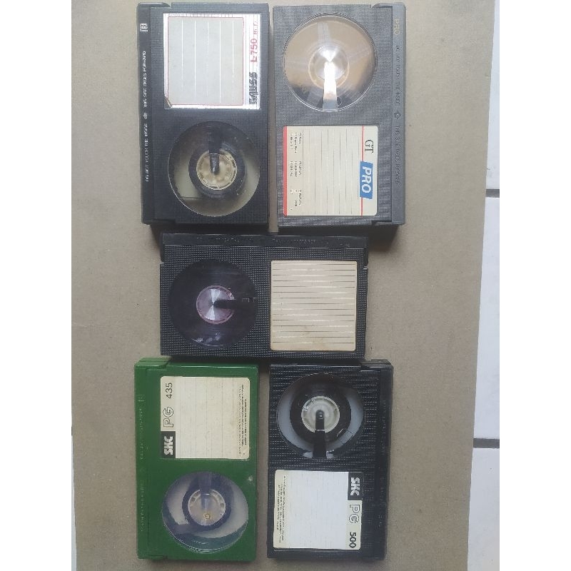 ใช้ VHS Video Cassette 5 ชิ้น | Shopee Thailand