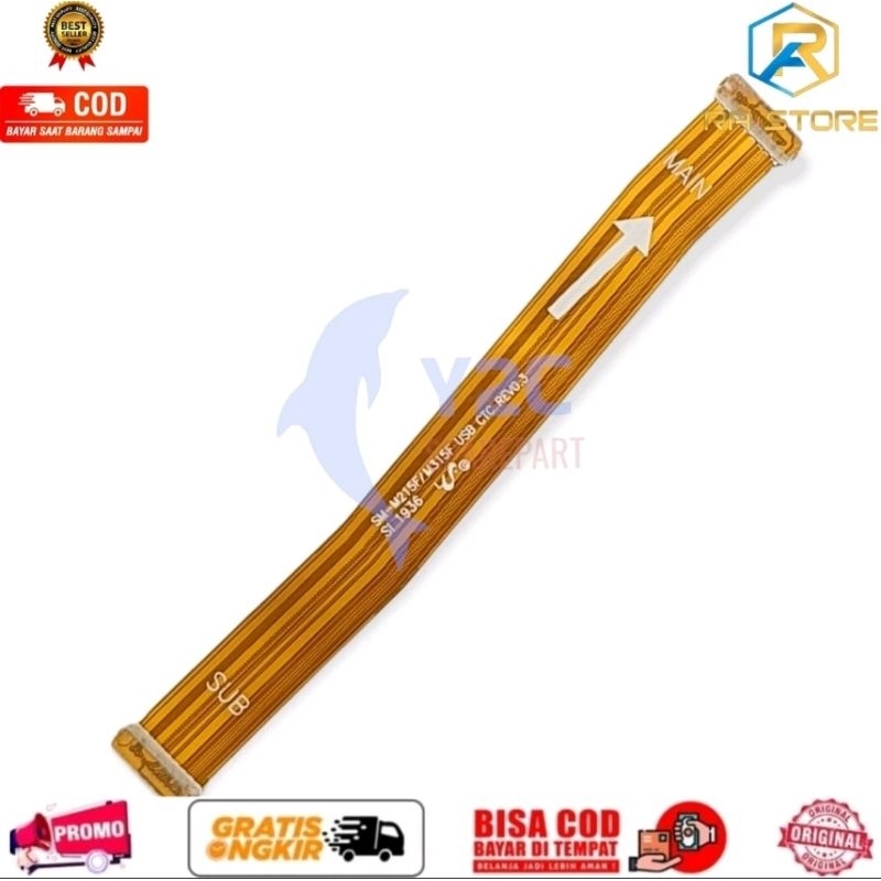 บอร์ดเชื่อมต่อหน้าจอ Lcd ยืดหยุ่น SAMSUNG M30S M21 M31 GALAXY M307 M215 ...