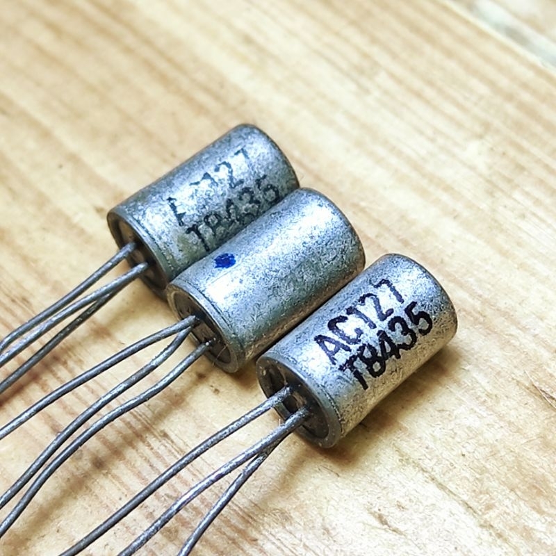 ทรานซิสเตอร์ AC127 NOS NPN Germanium Fuzz AC 127ge เครื่องขยายเสียง ...