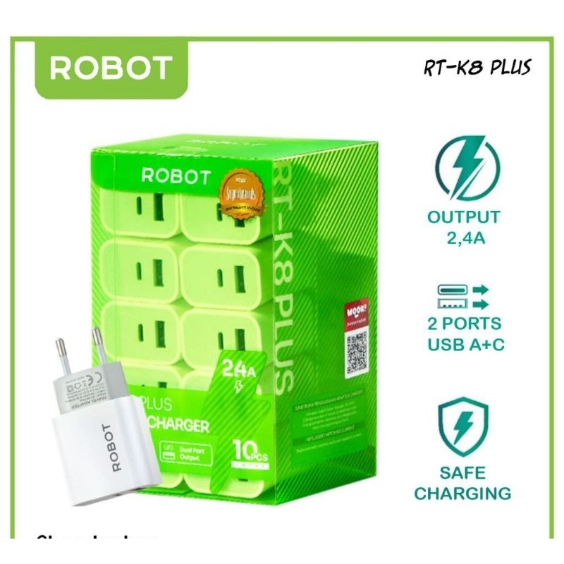 Rt-k8/rt-k8 PLUS ที่ชาร์จหุ่นยนต์ (1 กล่อง บรรจุ 10 ชิ้น) | Shopee Thailand