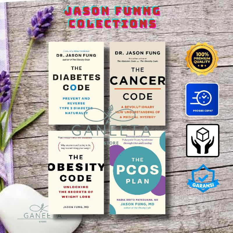 รหัสโรคเบาหวาน รหัสมะเร็ง แผน PCOS โดย Jason Fung | Shopee Thailand