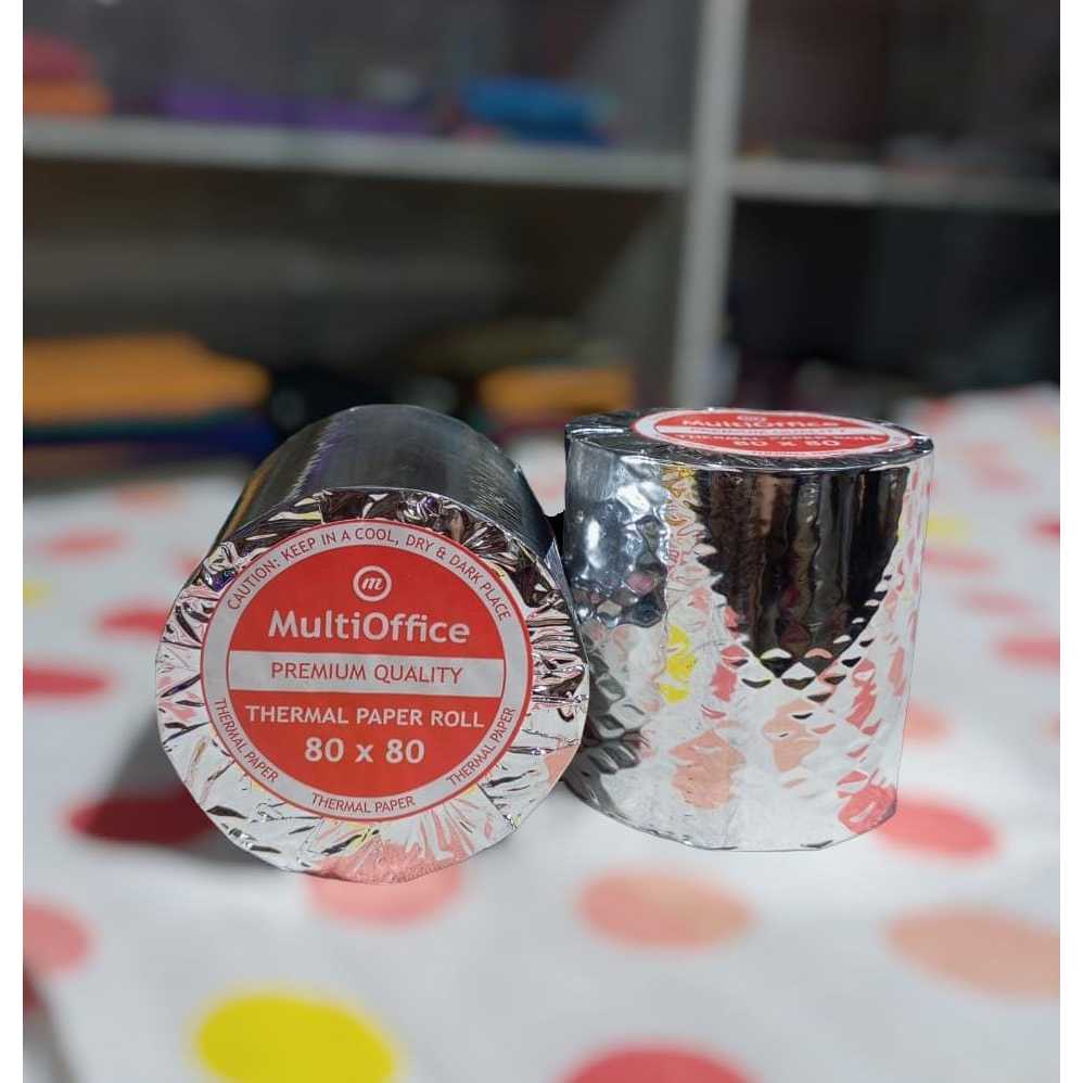 กระดาษใบเสร็จแคชเชียร์ 80X80/THERMAL MULTIOFFICE Paper 80X80 ...