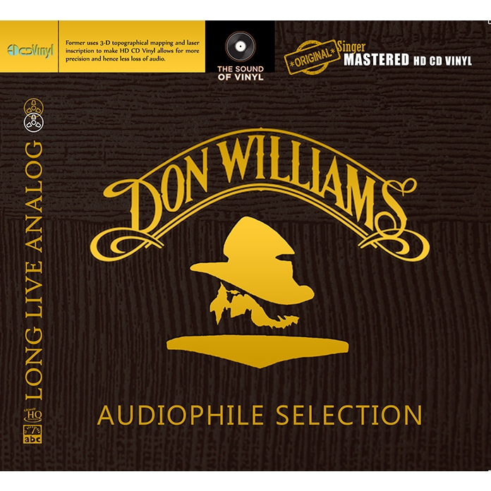 แผ่น Cd เพลง Don Williams Audiophile Selection (นําเข้า, Sealed, New ...