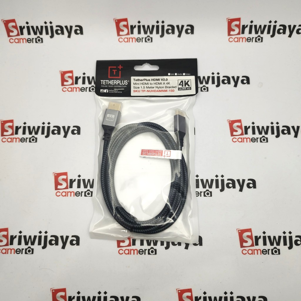 Tetherplus HDMI เป็น Mini HDMI V2.0 ไนล่อน 1.5 ม. | Shopee Thailand