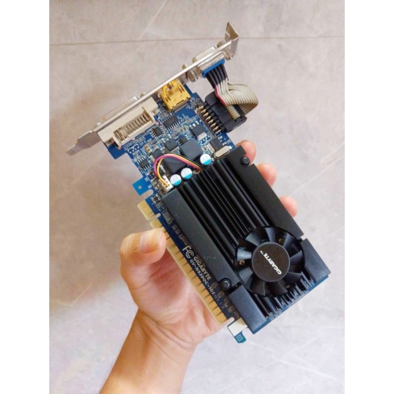 Vga GT 520 1GB DDR3 Direx11 || รับประกัน Gigabyte | Shopee Thailand