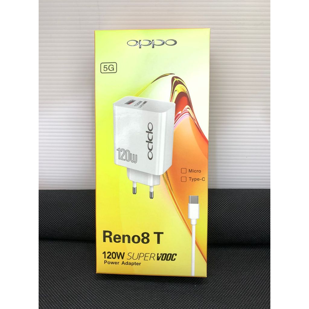 Oppo CHARGER 120W TYPE C ORIGINAL VOOC FAST CHARGING / CASAN OPPO TYPE ...