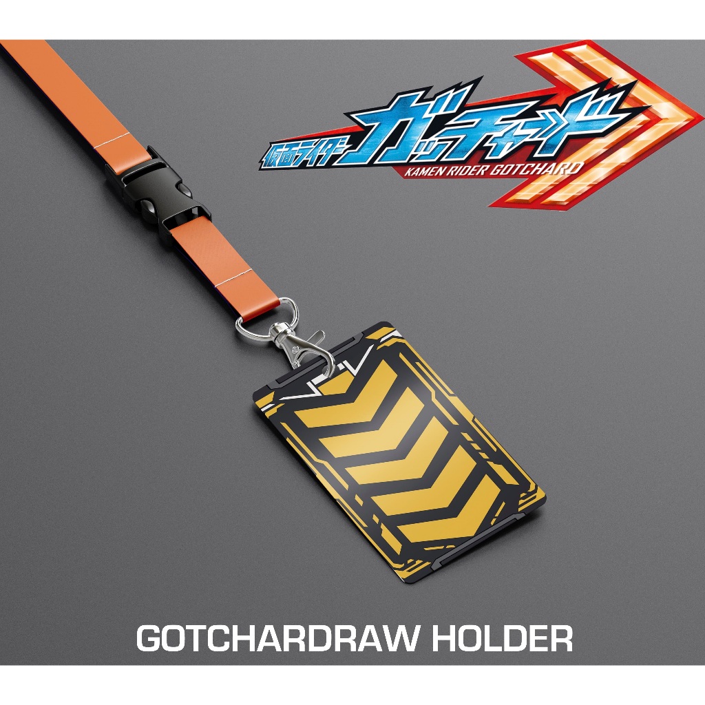 ที่ใส่บัตรแบบกําหนดเอง+ Lanyard+Card Skins Kamen Rider Gotchard ...