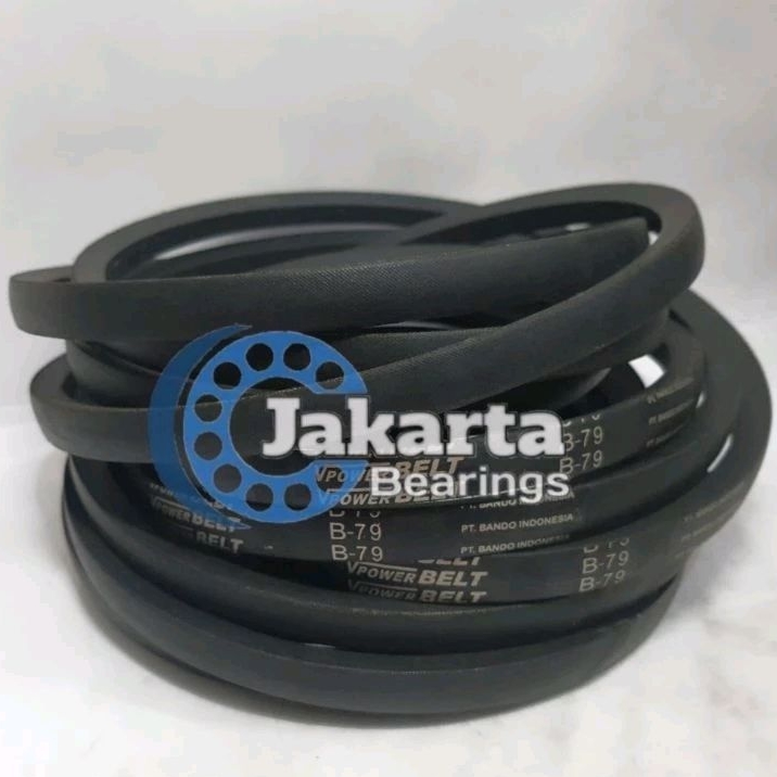 สายพานพัดลม VAN BELT B79/B 79 ยี่ห้อ VPOWER By BANDO | Shopee Thailand