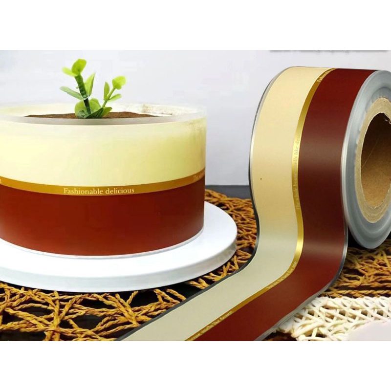 Mika Roll Chocolate Motif / ขอบเค้กพลาสติก / Mica พลาสติก | Shopee Thailand