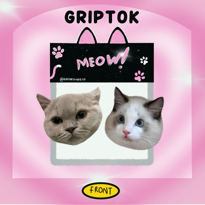 [พร้อมส่ง] Griptok CAT CAT JUMU MUNMUANG GEMINIFOURTH | Shopee Thailand