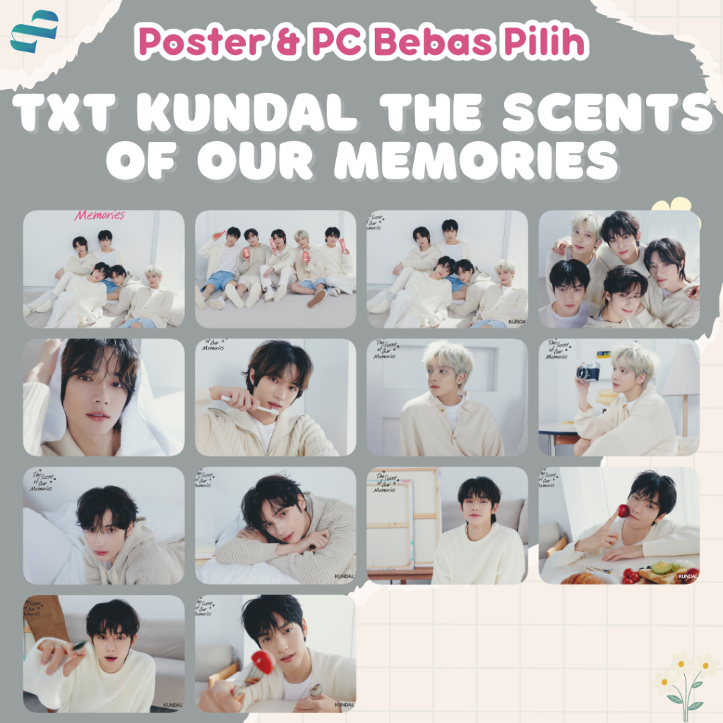 โปสเตอร์ Txt สําหรับ Kundal Japan 2023 | โปสเตอร์kpop A4 A5 A6 | Shopee Thailand