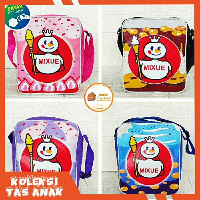 Mixue Bag กระเป๋าสะพายข้างสําหรับเด็กผู้หญิง & เด็กชายเหมาะกับสมุด ...