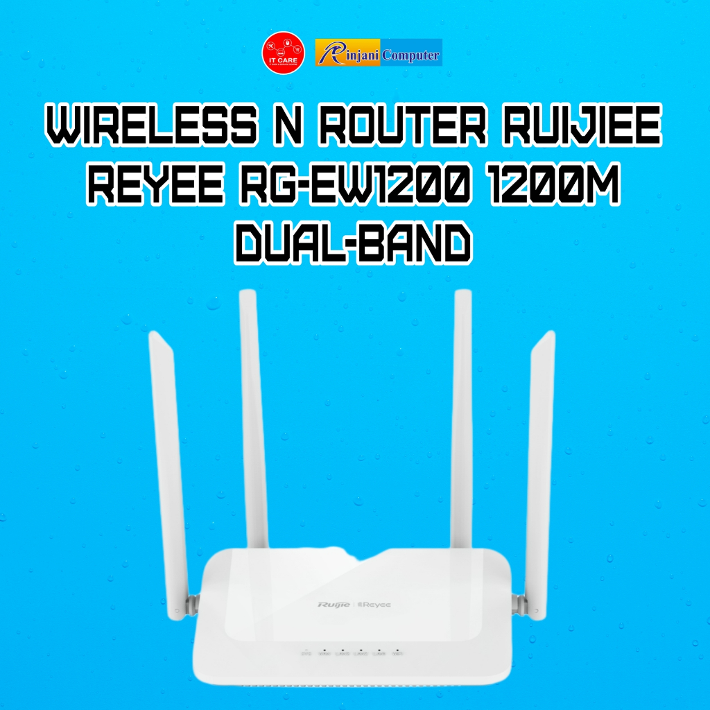 Wireless N Router Ruijiee Reyee RG-EW1200 1200M Dual-band | Shopee Thailand